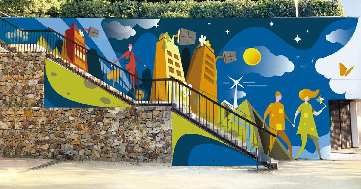 Arte en las paredes para generar consciencia