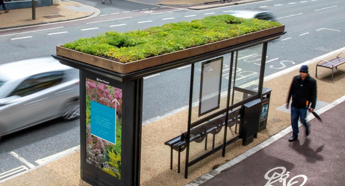 SOSTENIBILIDAD | Paradas de autobús con jardines para abejas y ...