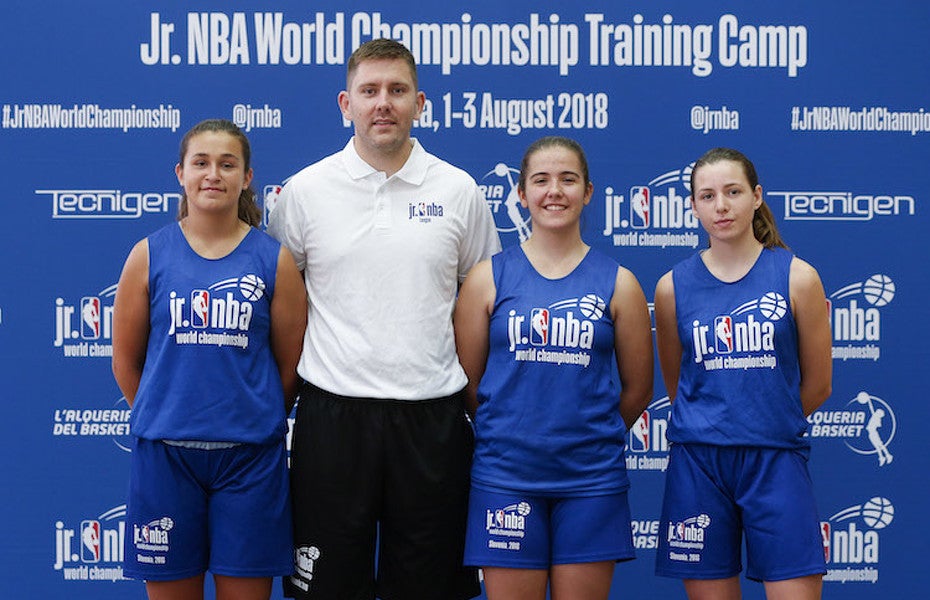 Estas tres españolas se la juegan en el primer Jr. NBA World Championship