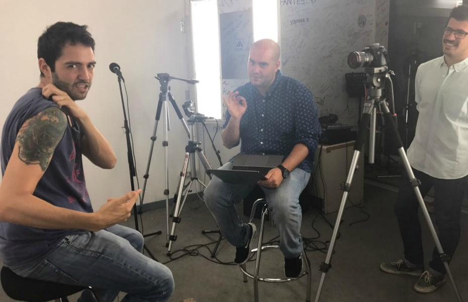 Así es la personalidad de David Guapo detrás de las cámaras